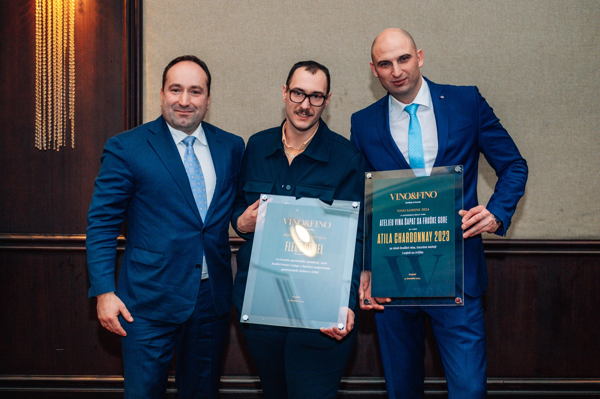 Fleur de Sel je restoran godine, a Atila Chardonnay 2023 najbolje belo ...